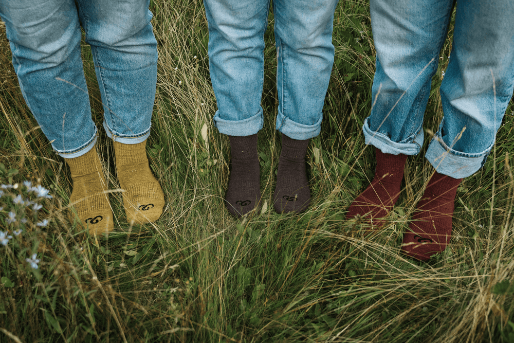 Caprine | Naturally Soft Mohair Socks + Throws