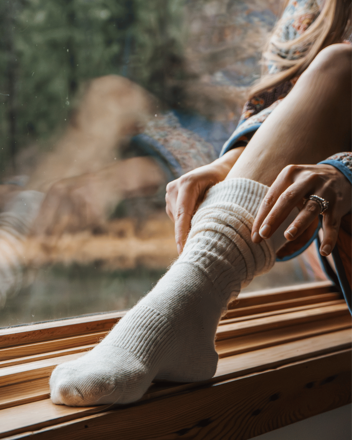 Caprine | Mohair Socks and Throws that Feel Like Home.