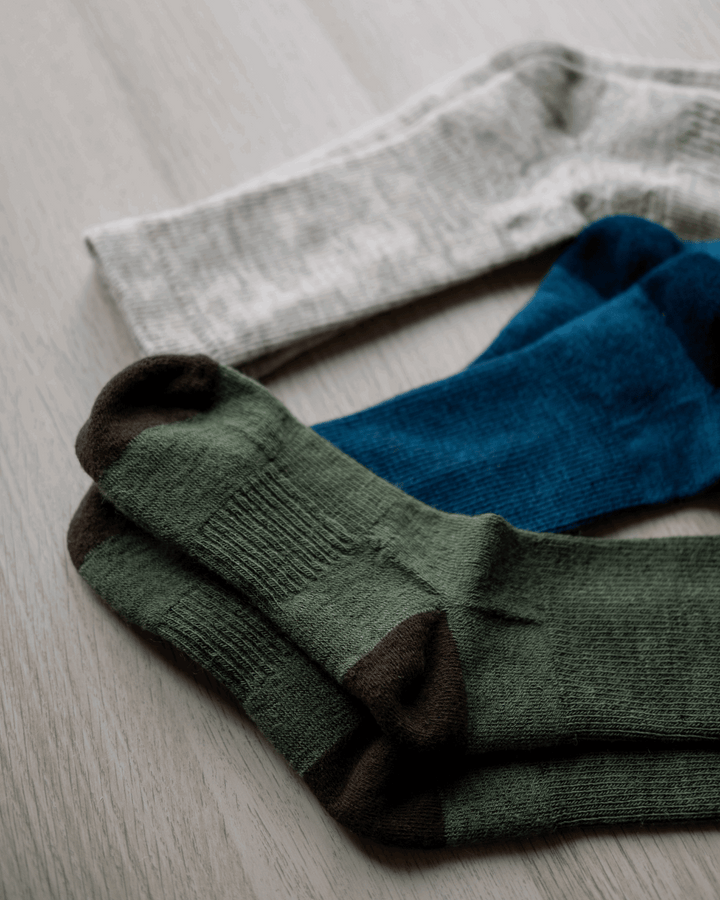 Caprine | Mohair socks and throws from our Idaho ranch to your home.