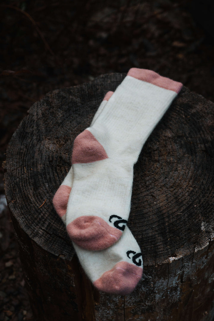 Caprine | Naturally Soft Mohair Socks + Throws